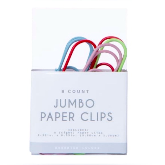 Accessories | 8pc Jumbo Paper Clips | Poshmark